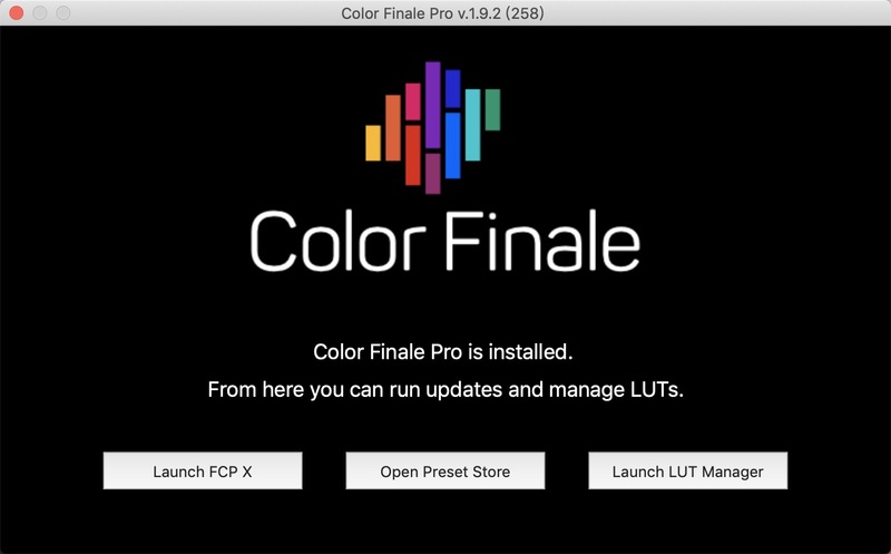 Color Finale Pro 1.9.2 - Mac软件