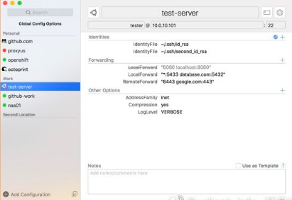SSH Config Editor 2.6.7 SSH配置编辑器 - Mac软件