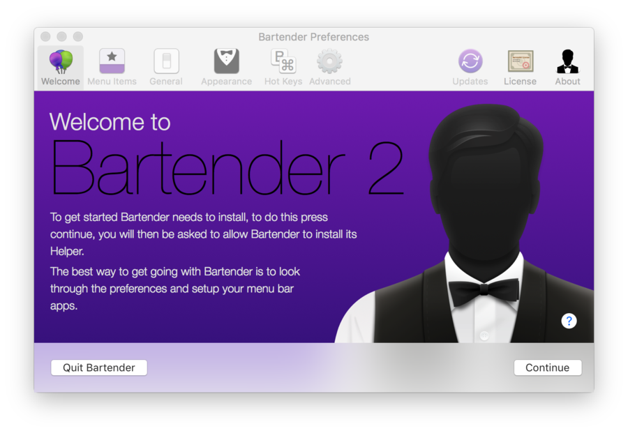 Bartender 4 4.2.11 方便的管理菜单栏图标 破解版 - Mac软件